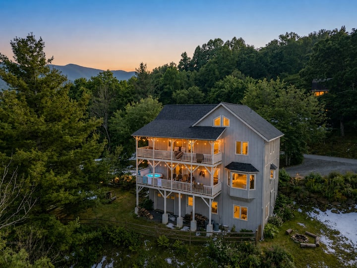 4br Cabin W/ Hot Tub & Game Room - Boone, NC