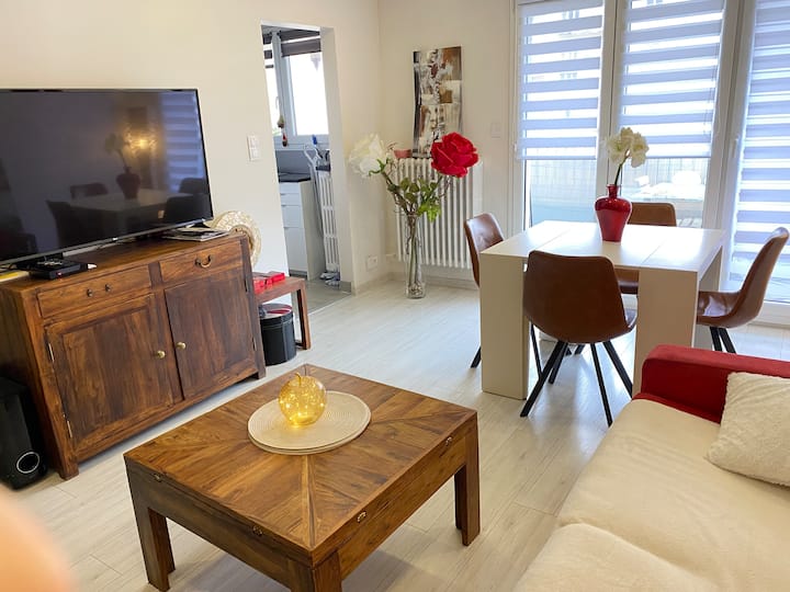 Metz 2pieces /Balcon, Moderne/48m2 - Moselle