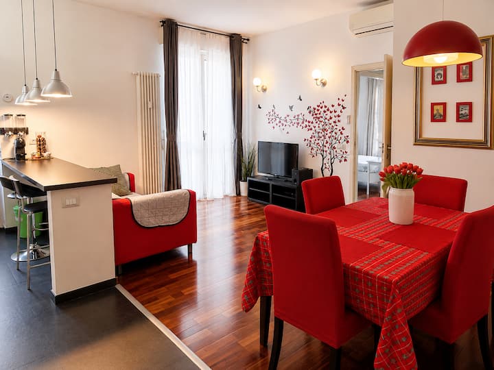 La Suite Rouge à Florence Avec Parking Gratuit - Sesto Fiorentino