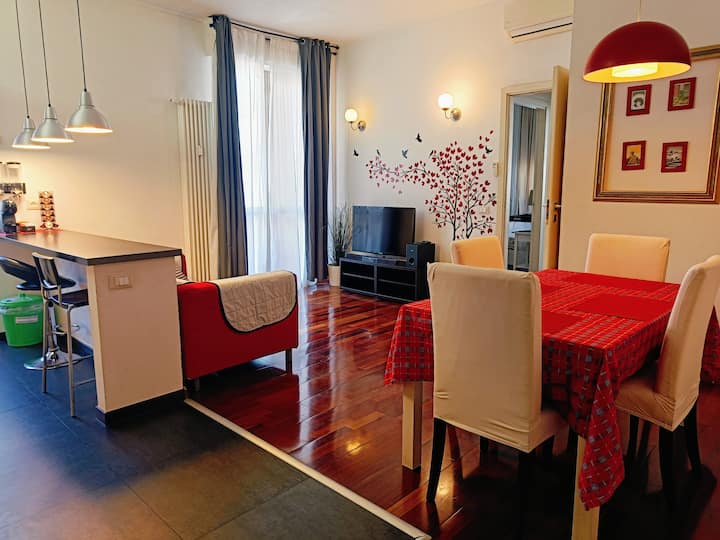 La Suite Rouge à Florence Avec Parking Gratuit - Florenz