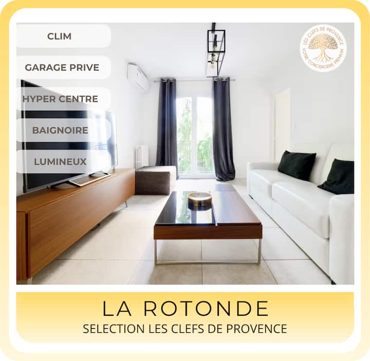 La Rotonde - 4 People - Air Conditioning - Downtown + Garage - Aix-en-Provence