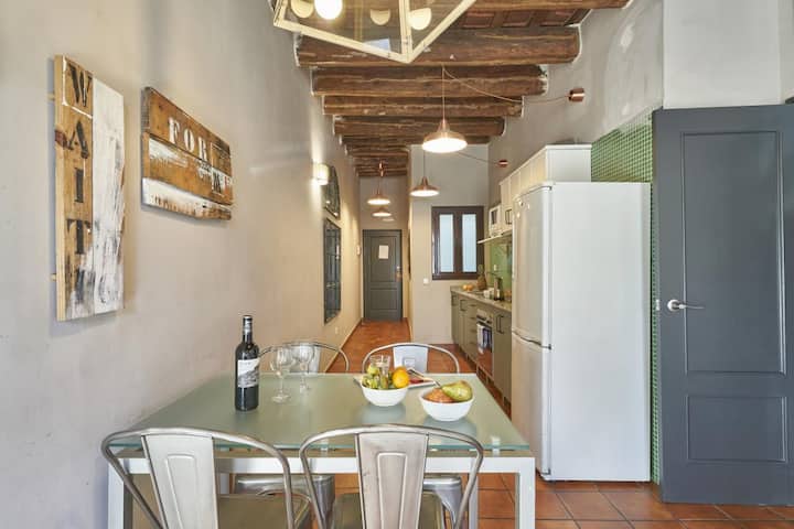 Confy Apartament Deux Chambres Min Ramblas-parking - Barcelona