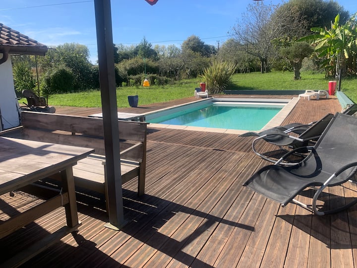 Ferme Rénovée La Campagne Et La Mer - Saint-Vincent-de-Tyrosse