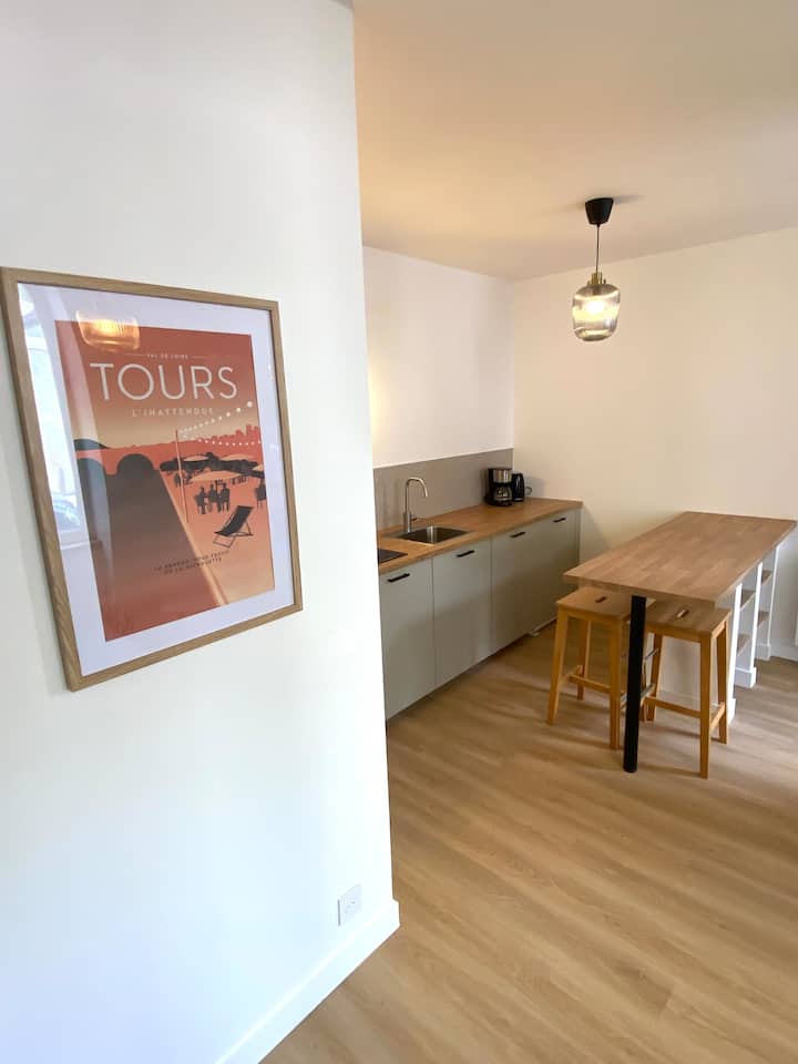 Charmant Studio à Quelques Pas De Tours Centre - Indre-et-Loire