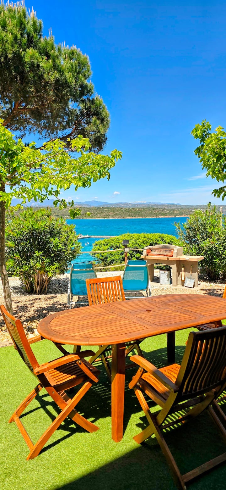 Location F3 Vue Sur Mer - Plage du petit Sperone