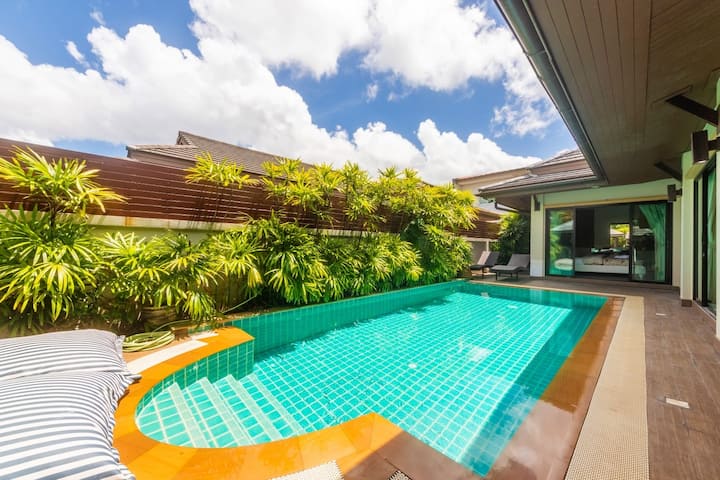 + Kathu Group Villa + Closeby Patong+pool+netflix+ - Phuket