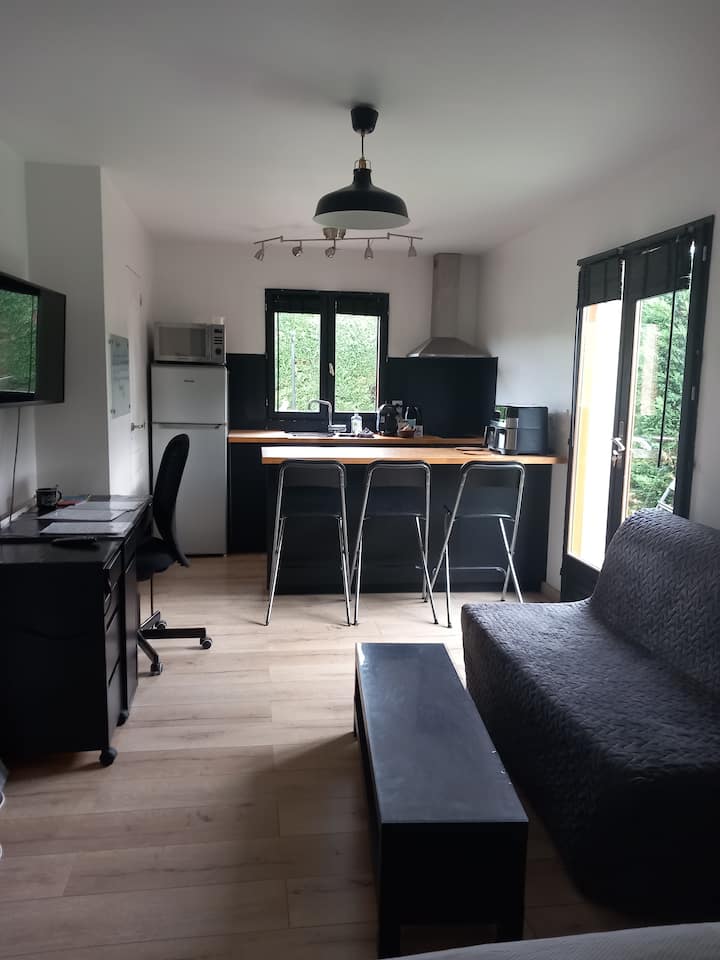Studio Plain Pied- Parking Gratuit - Terrasse - Villenave-d'Ornon