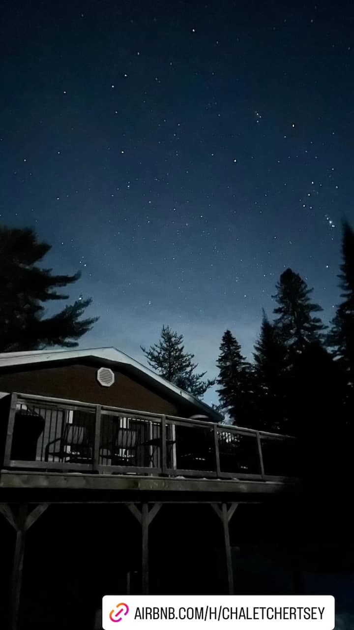 Chalet Chertsey|rivière Ouareau|entréegrande-jetée - Québec