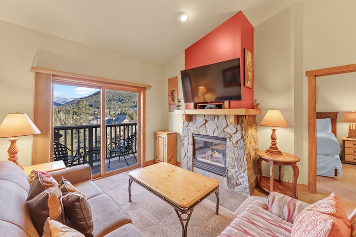 River Run Condo W/ Mountain Views From Private - Keystone, CO