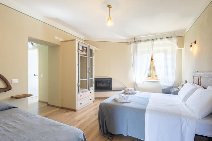 Two-room Flat With Veranda Near Terme San Filippo - Mount Amiata