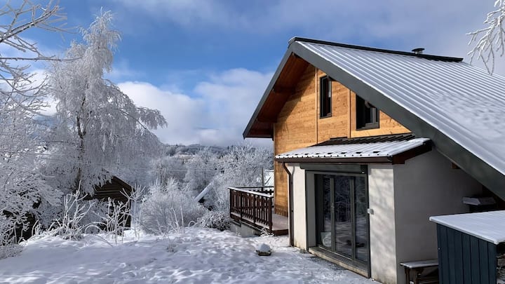 Chalet Familial ⁴*, Jardin Et Vue Exceptionnelle - Chamrousse