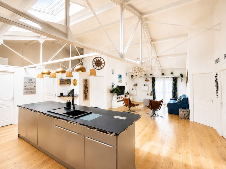 Loft ÉVasion — Design & Volumes Entre Ville Et Mer - Lattes