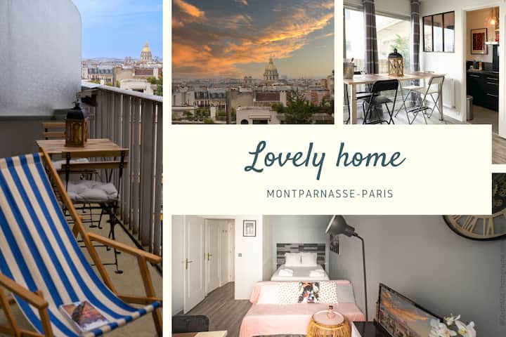 Lovely Home Avec Terrasse - Paris-montparnasse - Paris 15e Arrondissement
