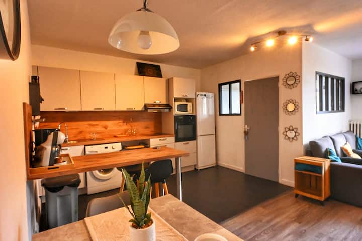 Appartement Cosy Avec Vue Sur Les Thermes- Royat - Clermont-Ferrand