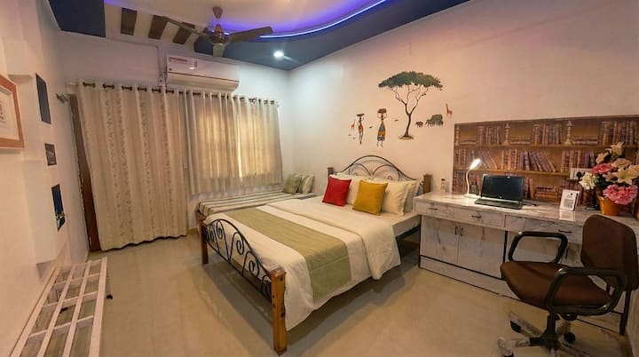 Gold Category 3 Bhk Villa Near Kankaria Lake - Ahmedabad