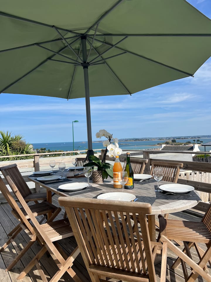 Gite Vue Exceptionnelle. Mer Et Plage à 300m - Roscoff