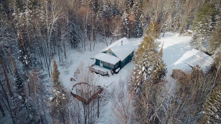 Havre De Paix Au Coeur De La Forêt - Laurentides
