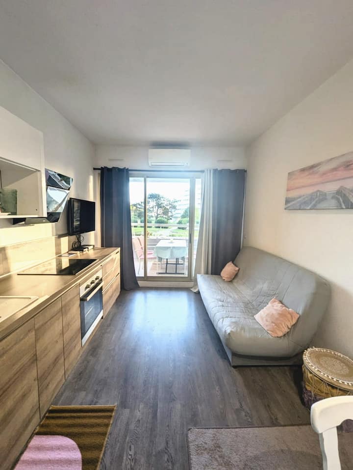 2 Pièces Marina Baie Les Anges - Plage des Bouches du Loup