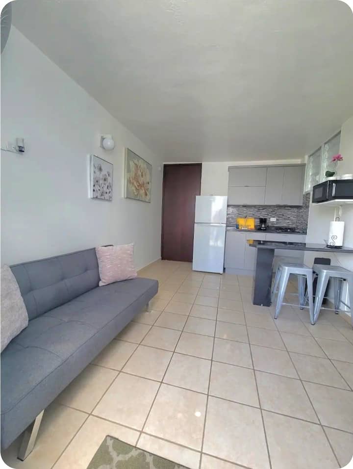 Apartamento 1 Cama A/c Placas Solares Cisterna - 