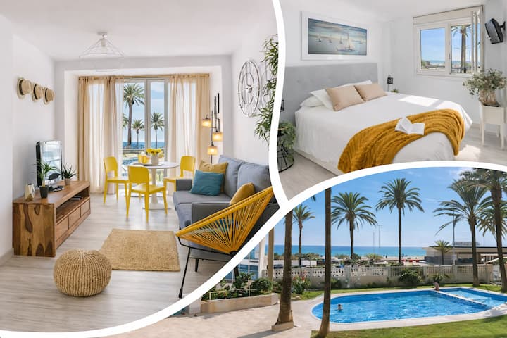 Fabuleux Appartement Rénové 1ère Ligne Plage - Alicante