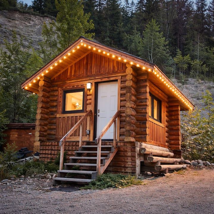 Alpenrose ,Tiny Wood , Hottub, Mountain Views - Golden