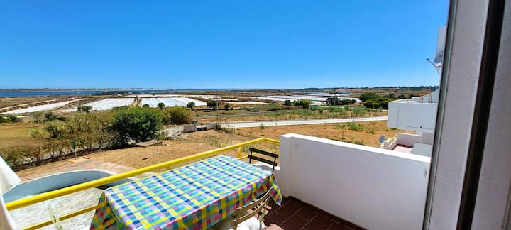 Olhão. Au Cœur De La Ria Formosa. Vue Mer 4 Couch. - Fuseta