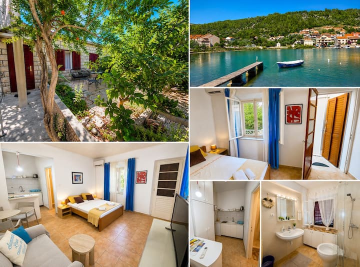Quiet Seafront Studio Apartment - Vela Luka