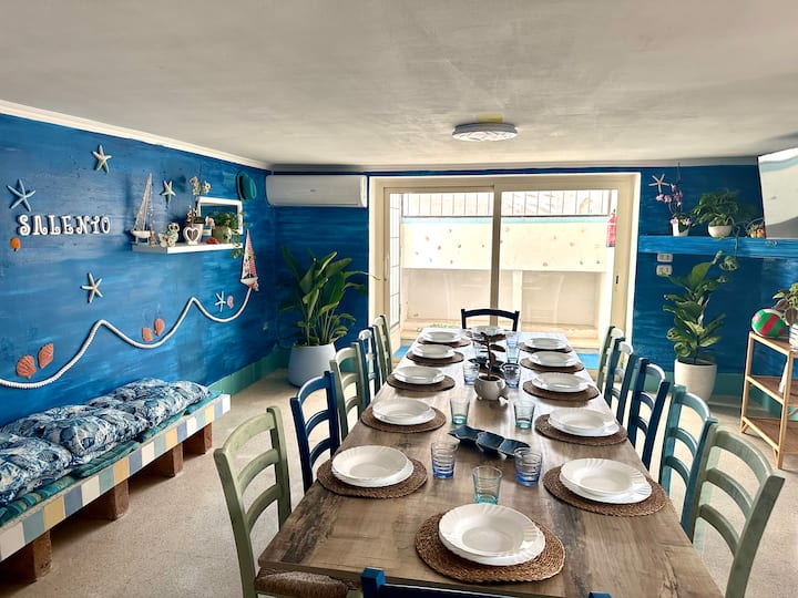 6 Bedrooms • Bright & Spacious Living • 100m Beach - Apulien