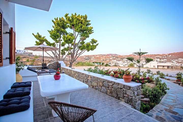 Ikade Mykonos Iv/2 Br & 2 Showers Cabins/sea View - Mykonos Region