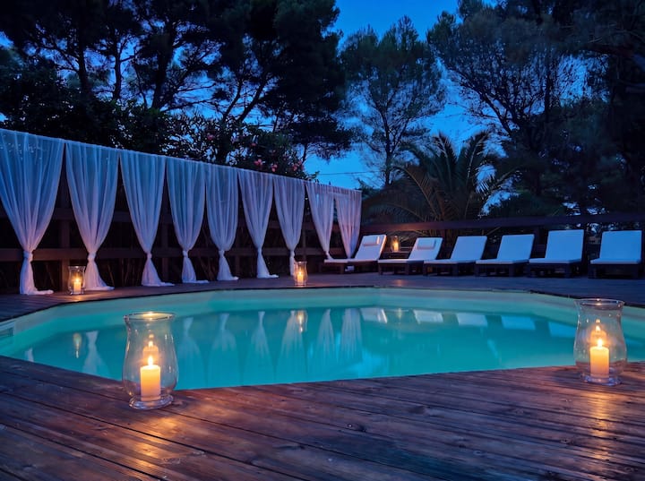Villa 12 Personnes Clim Piscine Plages 10mn - Sanary-sur-Mer