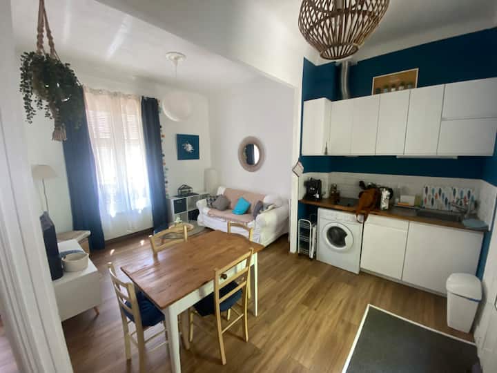 Agréable Appartement Calme Proche Mer Climatisé - Nice