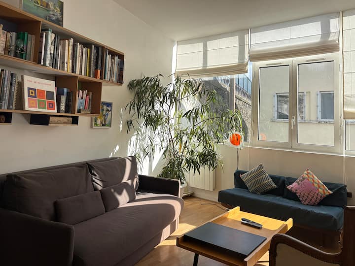Loft Lumineux | 4 Couchages | Charonne - Porte d'Ivry