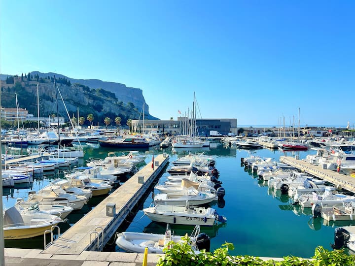 Le Palmyre - Appart. 4 Personnes - Vue Sur Le Port - Cassis