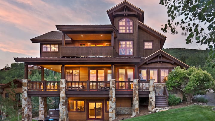 10 Br Luxury Grande + Hot Tubs + Close To Skiing - Fuerza Grande - Steamboat Springs