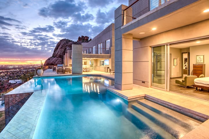 Scottsdale Manor | 9br Pool, Theater & Spa - Phoenix, AZ