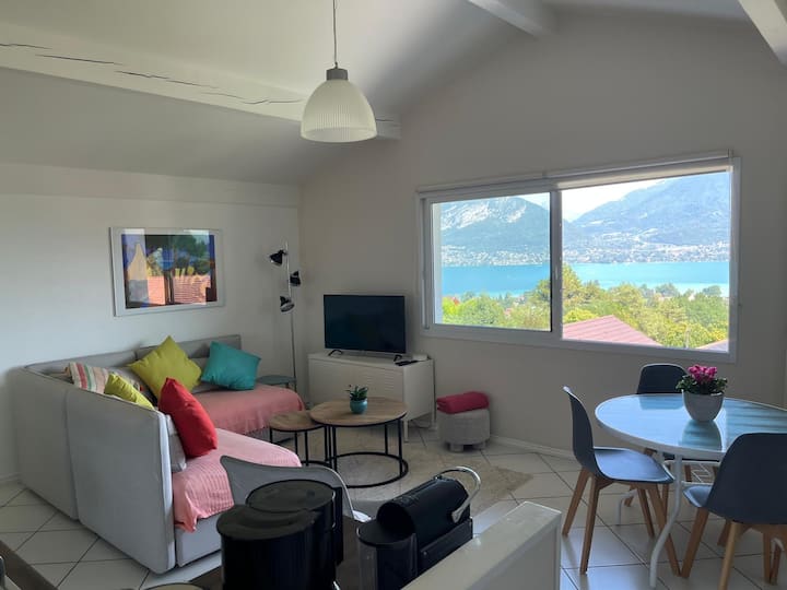 Appartement Calme Et Vue Panoramique Sur Le Lac ! - Saint-Jorioz