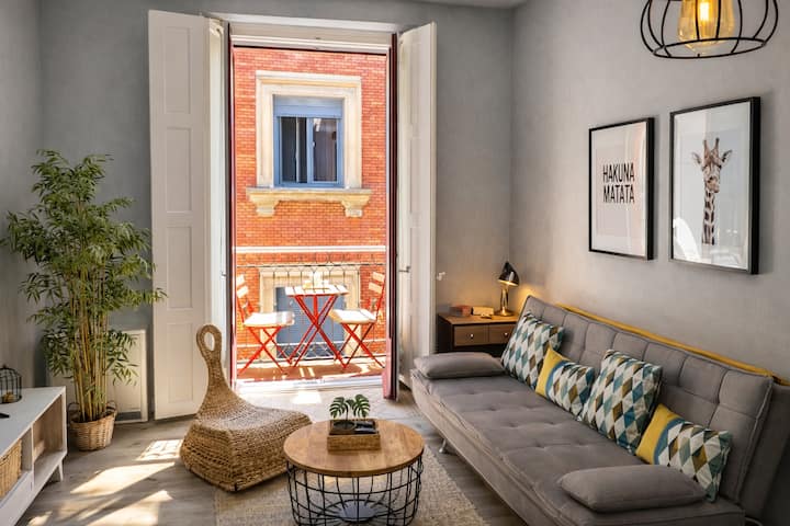 City Center + Terrace | Laurel St. 2 Min | Modern - Logroño