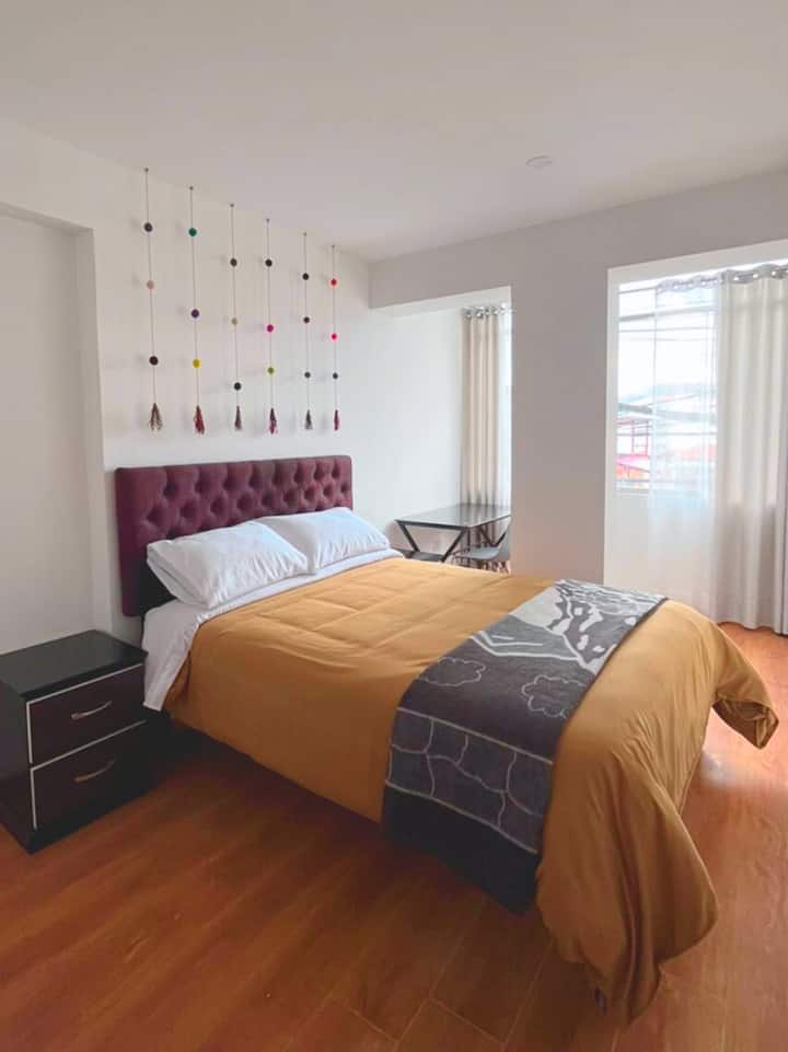 Mini Depa Luminoso Full Equipado | Cerca Al Centro - Cusco