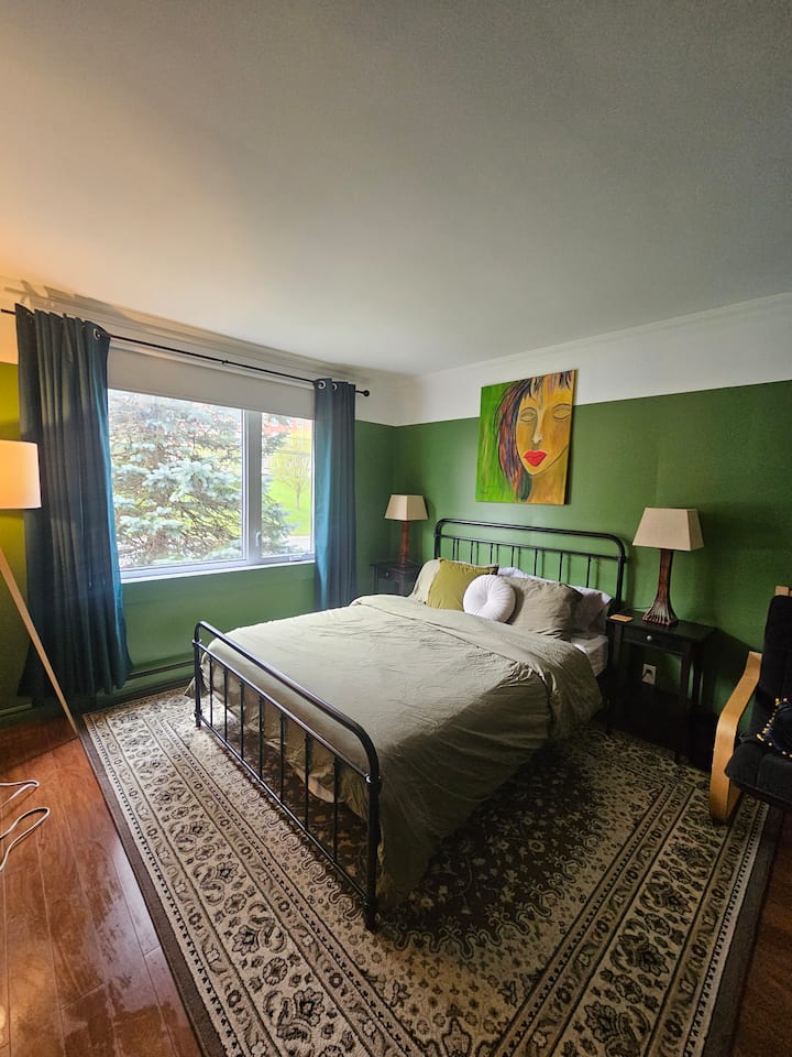 Appartement Coloré 2 Chambres Dans Le Vieux-nord - Sherbrooke