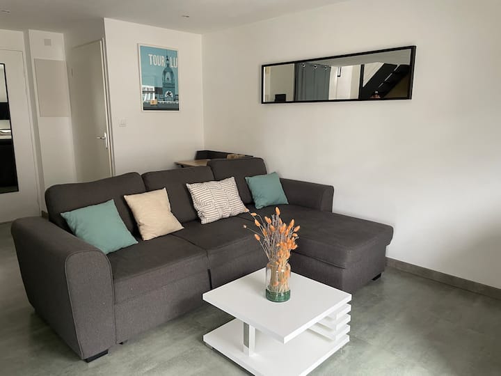 Duplex à 10min De La Gare & Centre Avec Balcon - Nantes