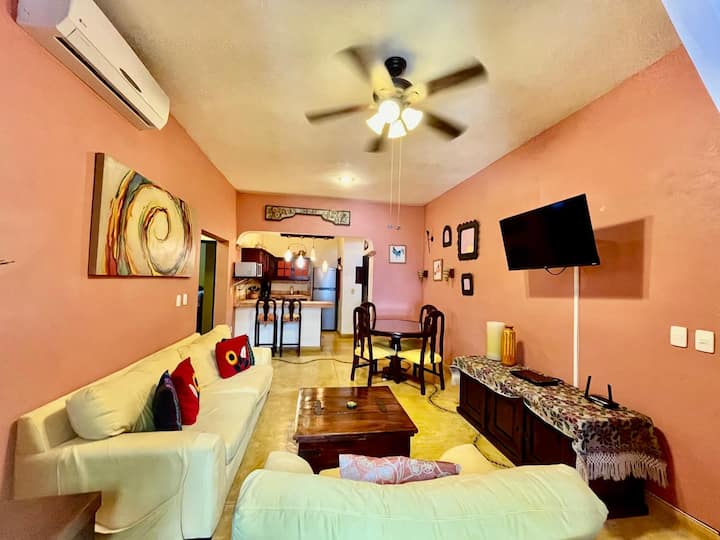 Central/affordable Condo, Close To 5th.av! Parking - Cozumel