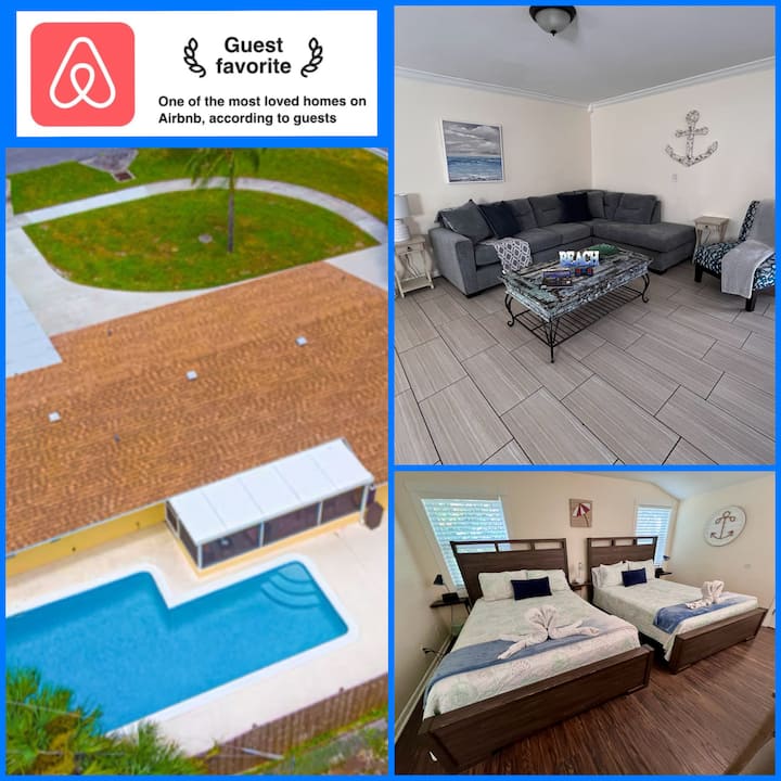 Palm Beach Vacation Home -With Pool - Downtown - West Palm Beach, FL