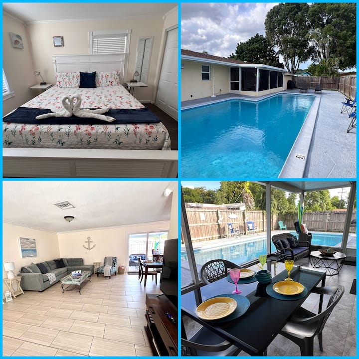 Palm Beach Vacation Home -With Pool - Downtown - West Palm Beach
