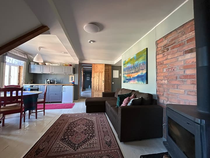 Cozy Loft With Fireplace In Center Of Viljandi - Estonia