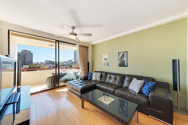 Quality, Light Fully Furn. 2 Bdr Unit, 5 Mins City - 노스 시드니