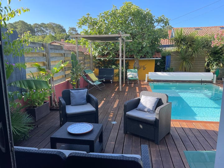 Villa Anglet Avec Piscine Proche Plages Et Forêt - Anglet