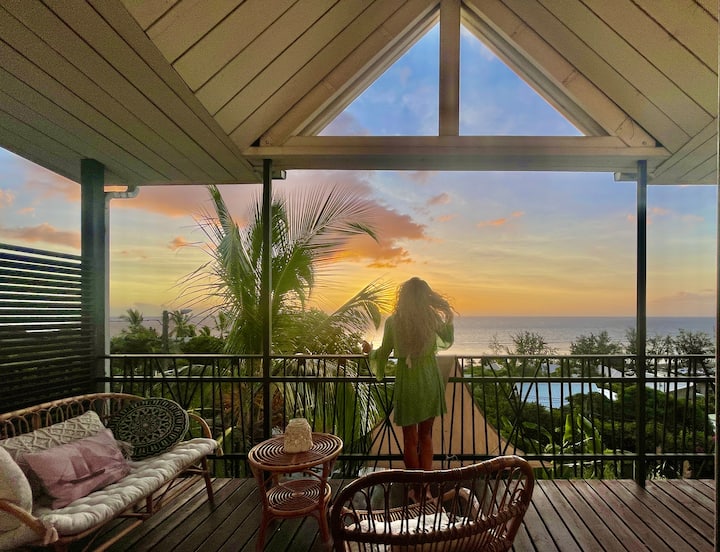 Villa De Charme Pour Les Amoureux De L’océan - Réunion