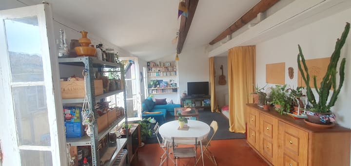 Appartement Entier Coeur Panier (70m2 & Terrasse) - Marseille