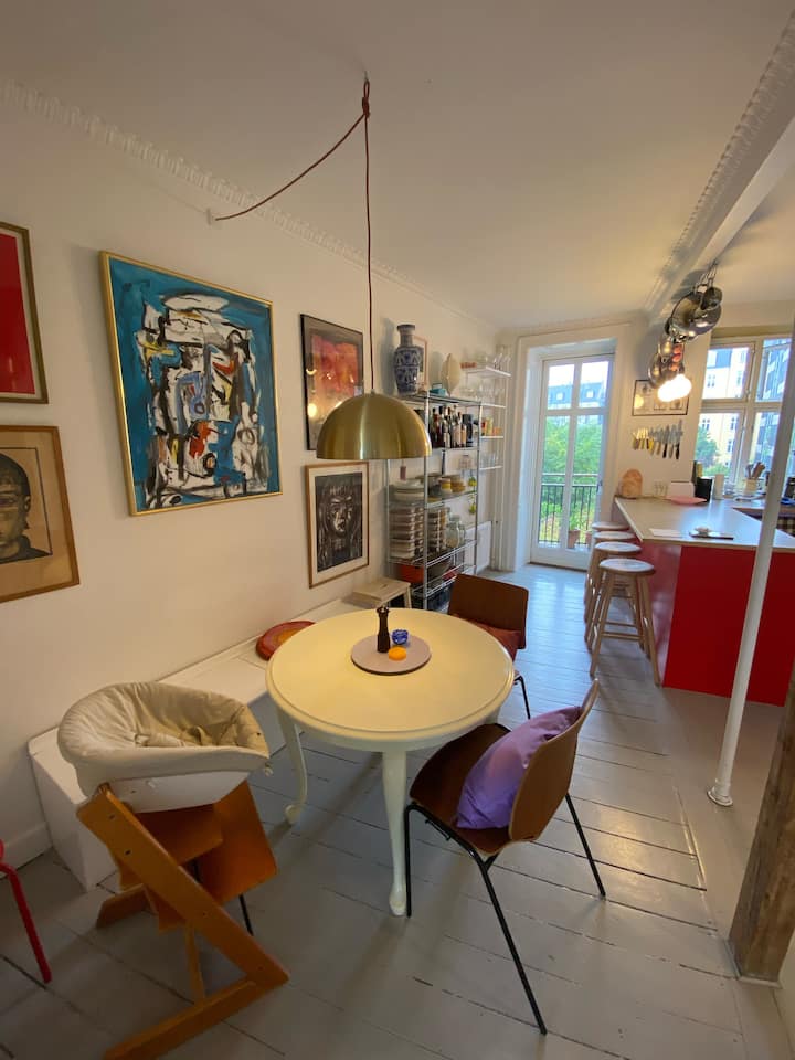 Amazing Central Apt. W/ Balcony At Hip Vesterbro! - Copenhage
