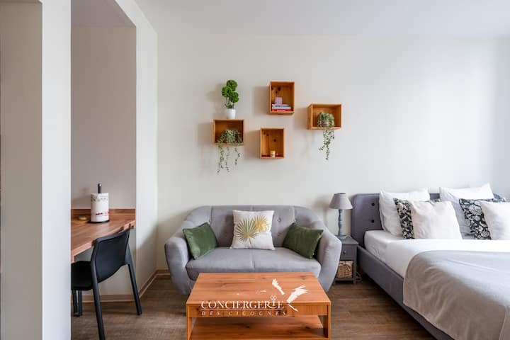 Studio Cosy & Moderne Proche Gare & Centre Ville - Strasbourg